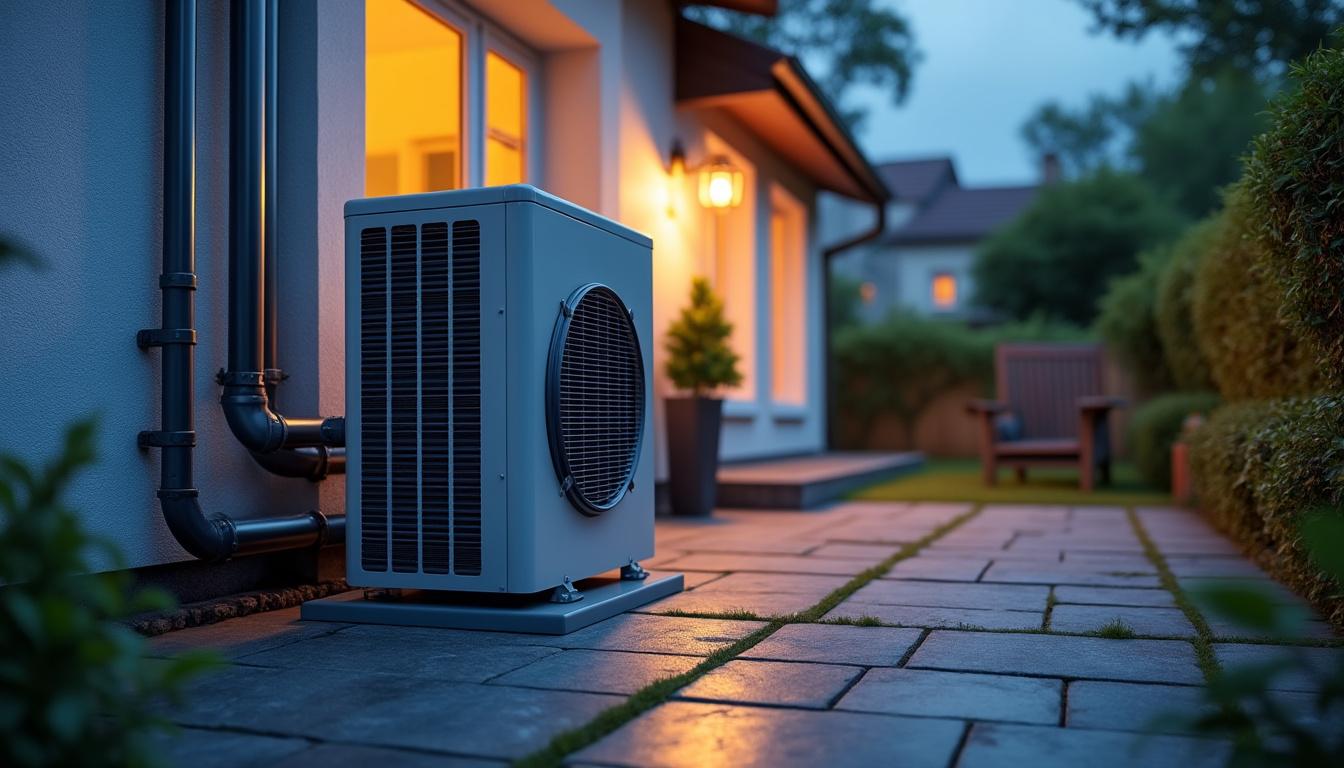 Jusqu'à quelle température fonctionne une pompe à chaleur air-eau et ...